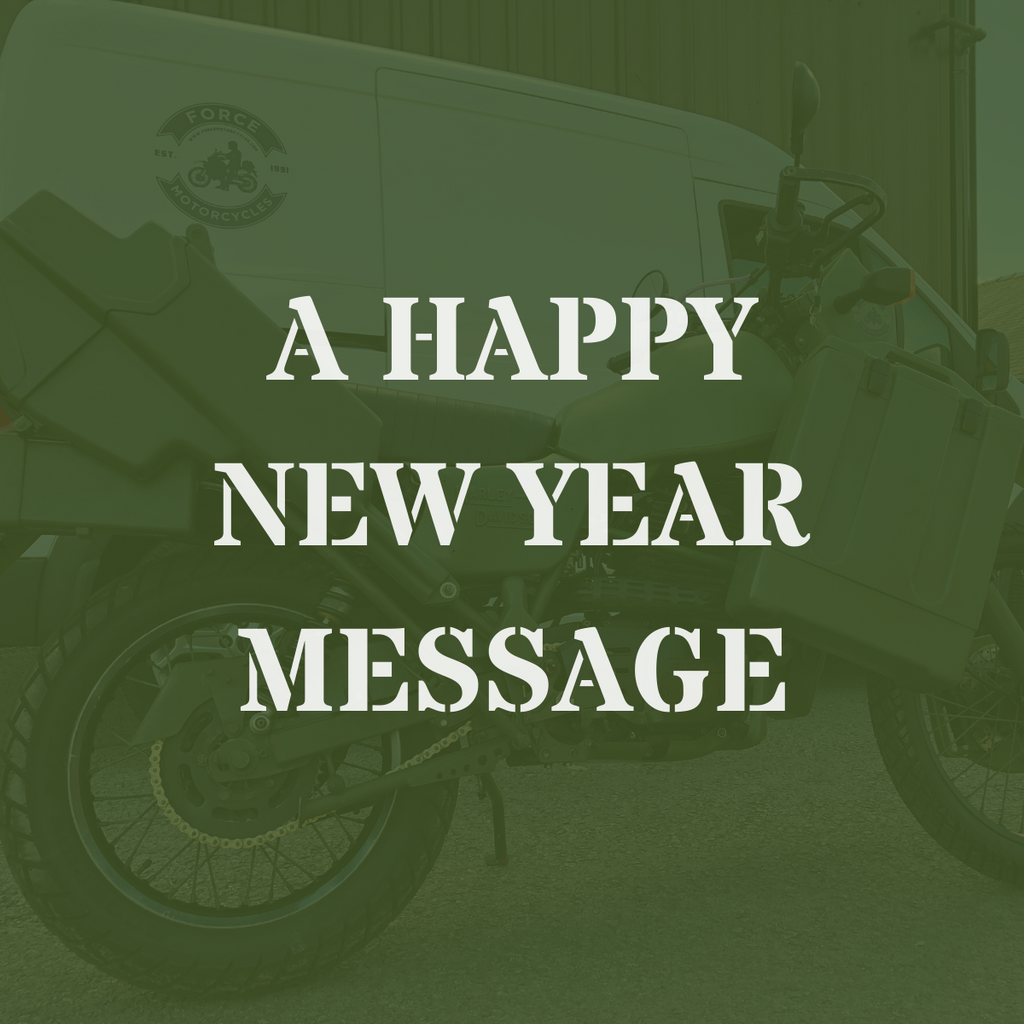A Happy New Year Message | Force Motorcycles Blog
