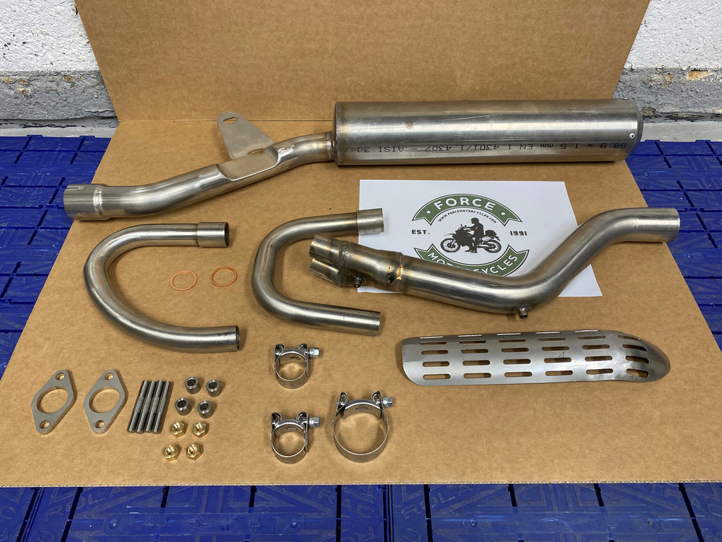 Exhaust System Complete Stainless-Steel - MT350 UK / MT500 US | FMC ...