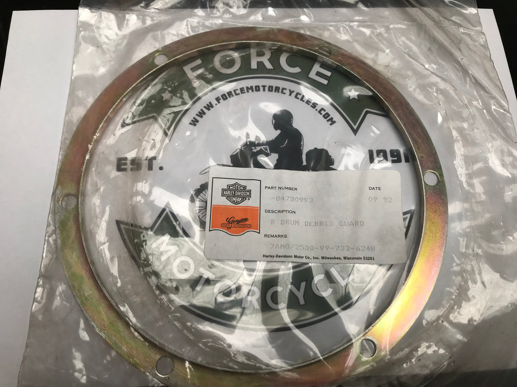 Rear Drum Debris Guard (84730993) | Force Motorcycles