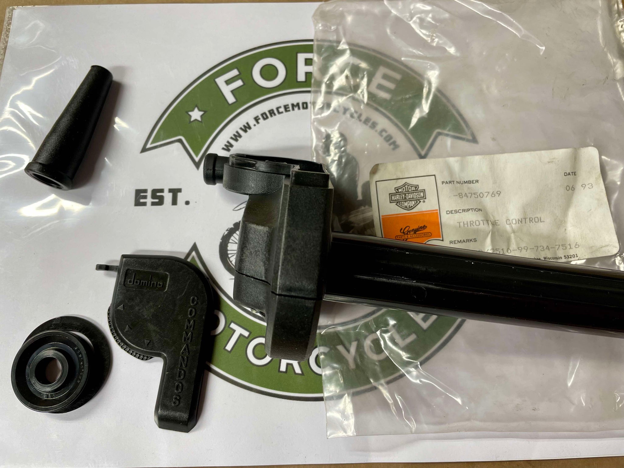 Throttle Control / Twist Grip Assembly (84750769) | Force Motorcycles