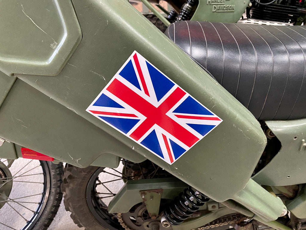 Union Jack Decal - Pack of Two | Force Motorcycles